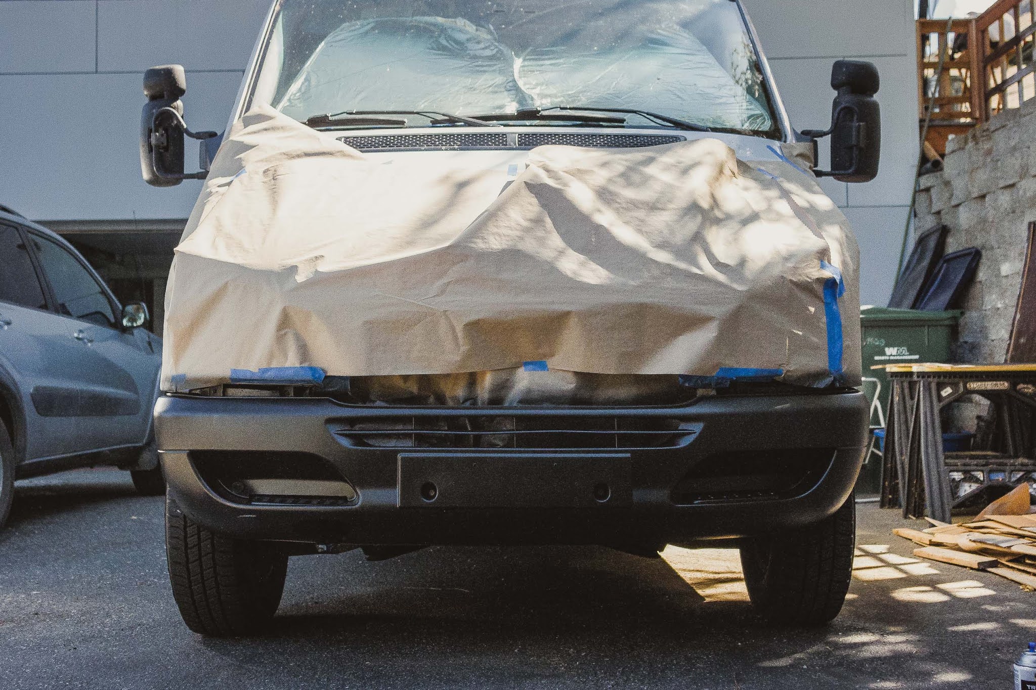 Sprinter van: The body shop