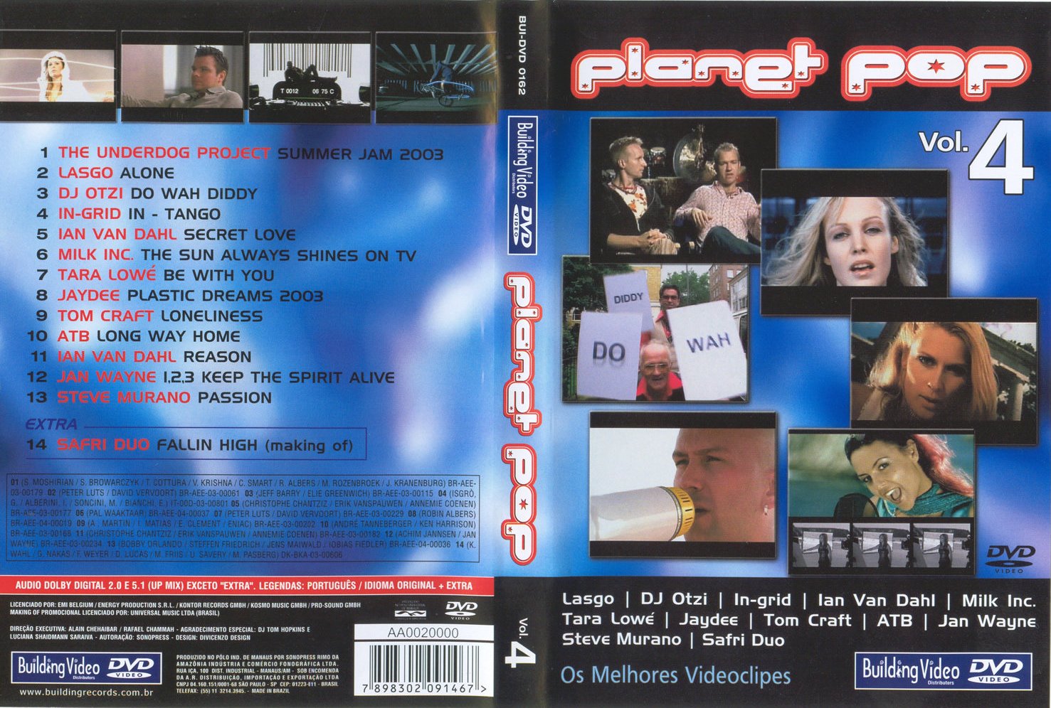 Capas Shows Internacional: Planet Pop - Volume 4
