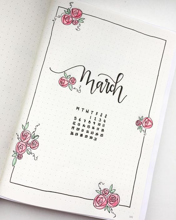 BULLET JOURNAL: Ideias de Capas MARÇO - BLOG ALINE RIBEIRO