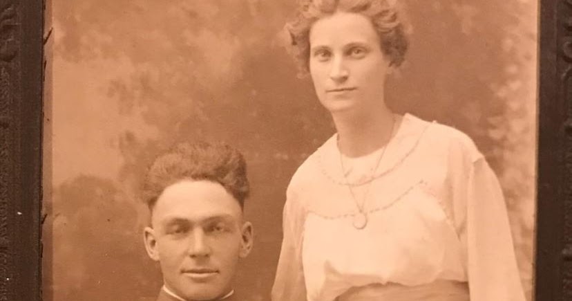 OLD PHOTOS Awaiting Research: Laudenbeck (or Lauderbeck), Edward & Dora