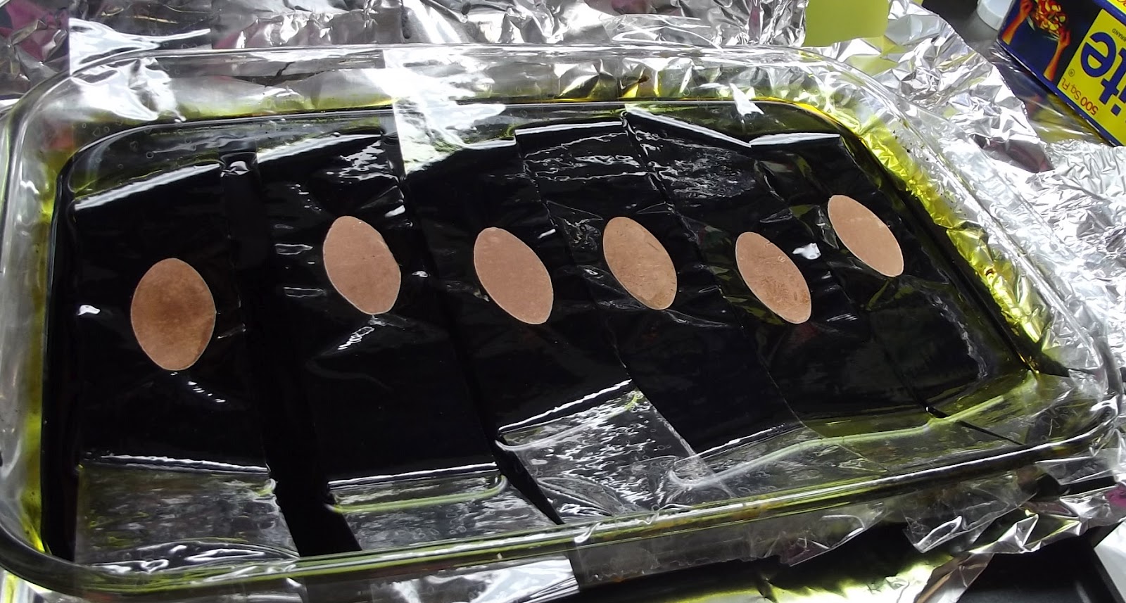 DEBORAHREAD.COM: Etching Copper Pipe and Blanks with Zentangle Stamp