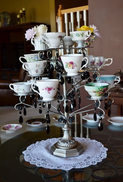 Madison Makes...: How to display tea cups
