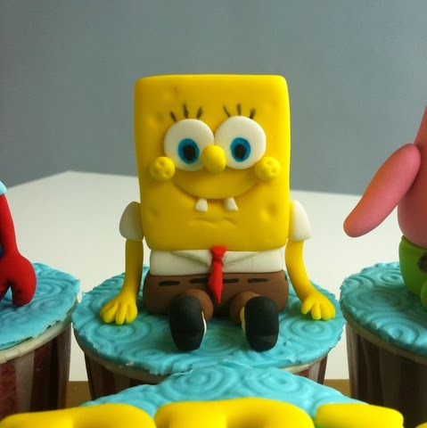 TeaRoom by Bel Jee: Spongebob Cupcakes
