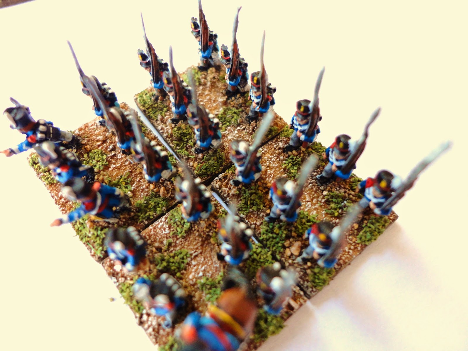 10/ 12mm WW2 and 6mm Napoleonic gaming: 6mm Napoleonic basing tutorial