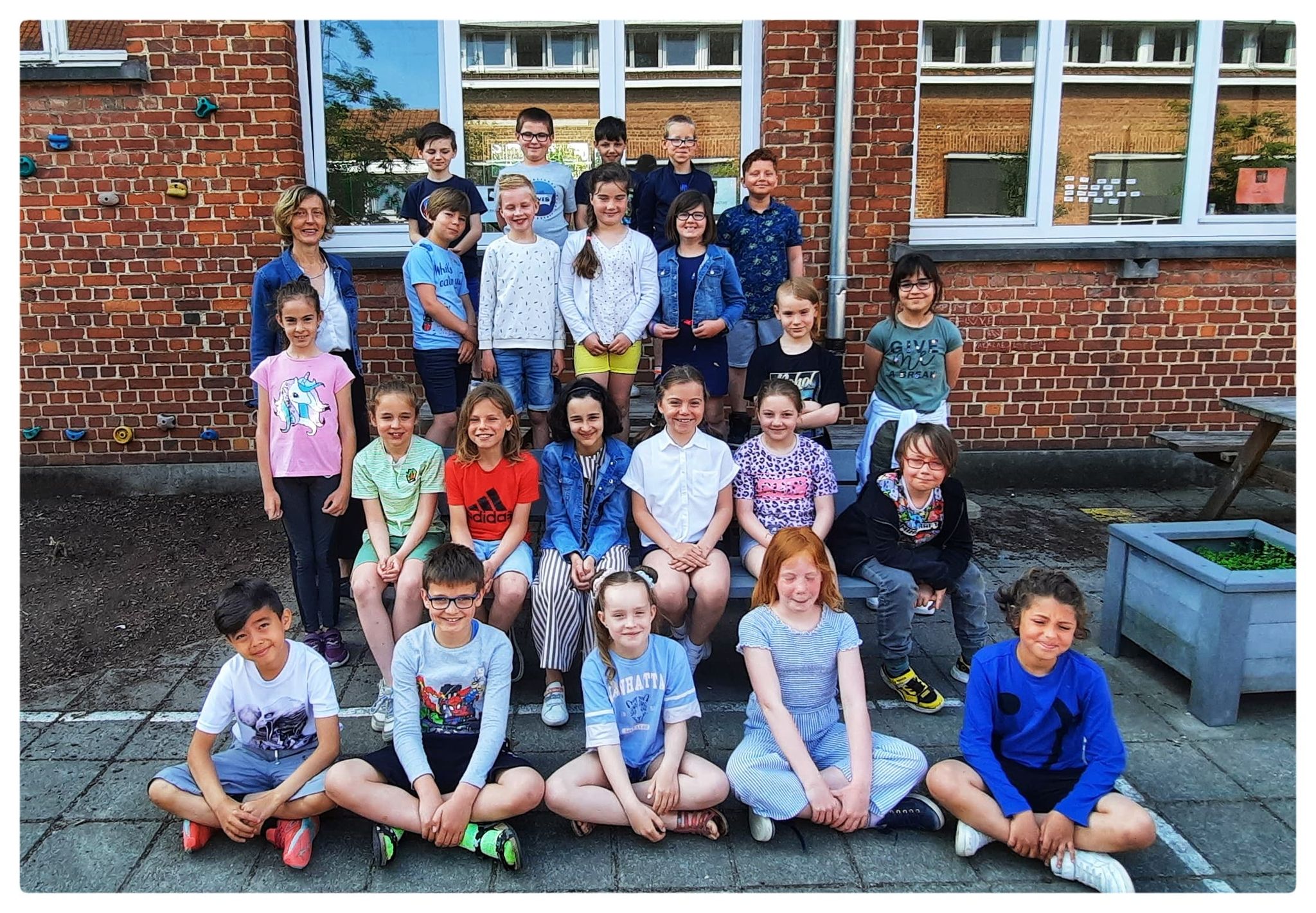 L3A - Juf Lara: klasfoto schooljaar 2020-2021
