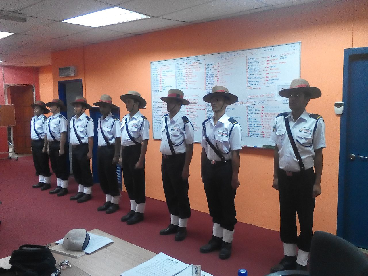 Uniform Pengawal Keselamatan: Unifrom Design