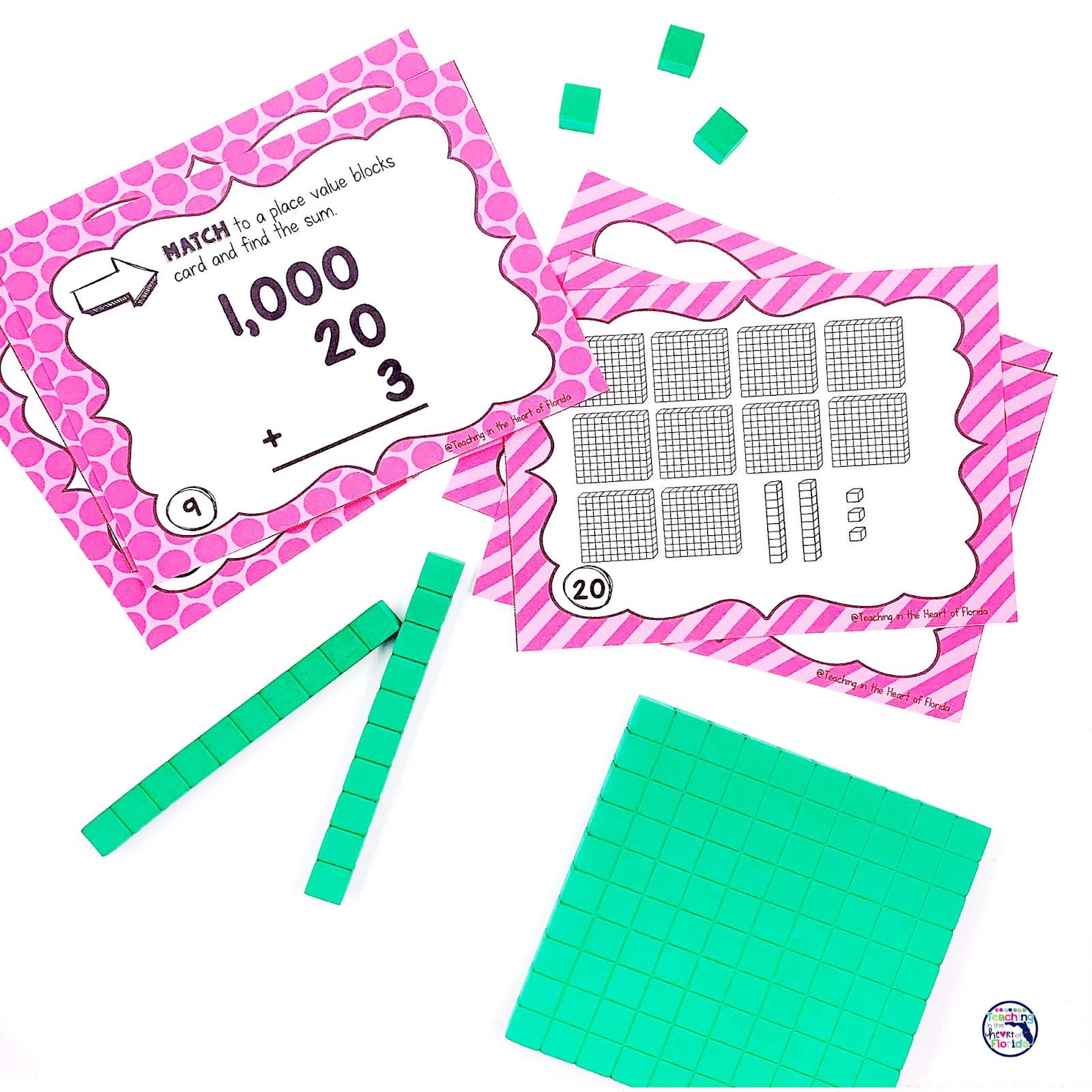 5 Hands-On Ways to Explore Place Value in Math Centers - Teaching in ...