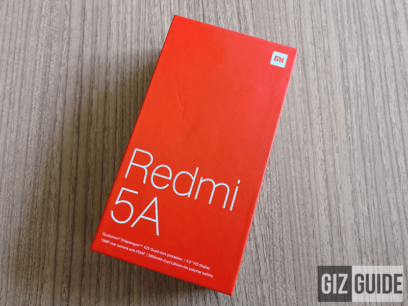 Xiaomi Redmi 5A Unboxing and First Impressions