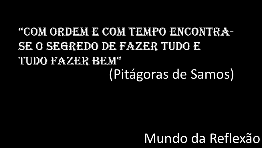 Mundo da Reflexão: Pitágoras "O pai da Matemática"