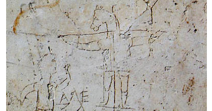 Devotion to the Holy Face of Jesus: Alexamenos graffito