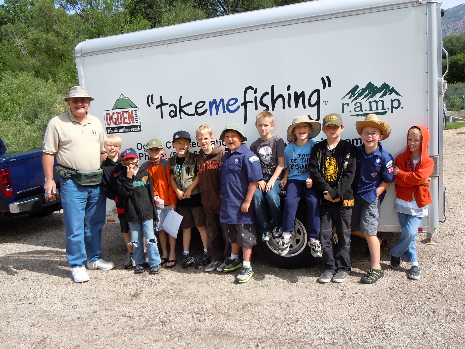Cub Scout wolf Pack 221 Ogden: Fun with Fishing!