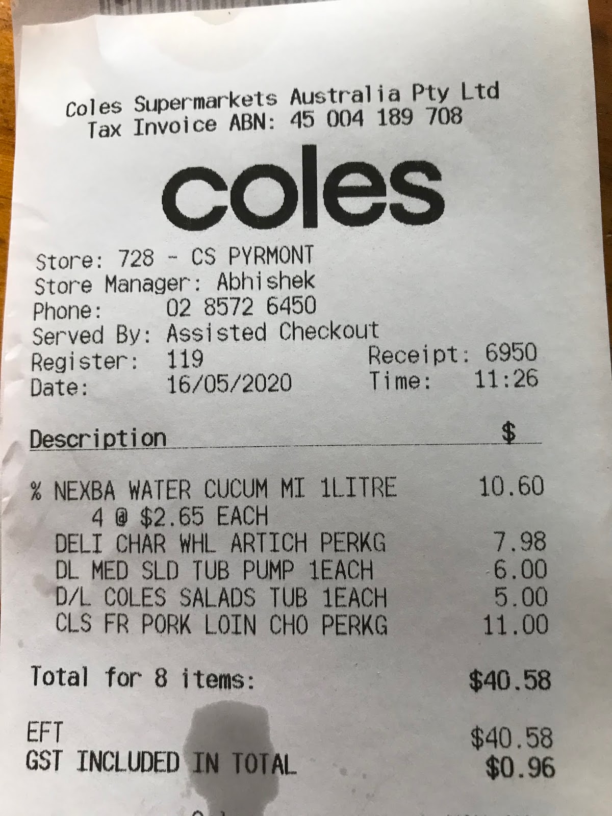 Happy Antipodean: Grocery shopping list for May 2020