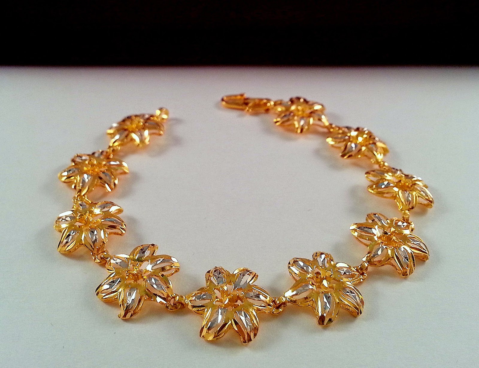 Kedai Emas Murah Online: Rantai Tangan Bunga Lawang