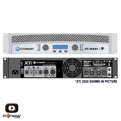 Crown XTi 1000 Power Amplifier | MUSIC EQUIPMENT AND NEWS