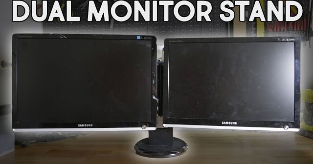 Bootstrap Business: DIY Dual Monitor Stand For Less Money