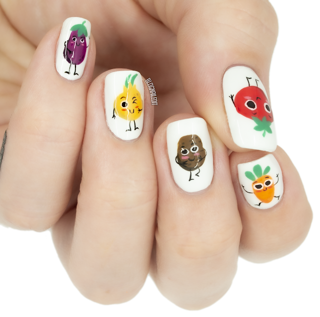 Inktober Day 22: Chef - Nailed It | The Nail Art Blog