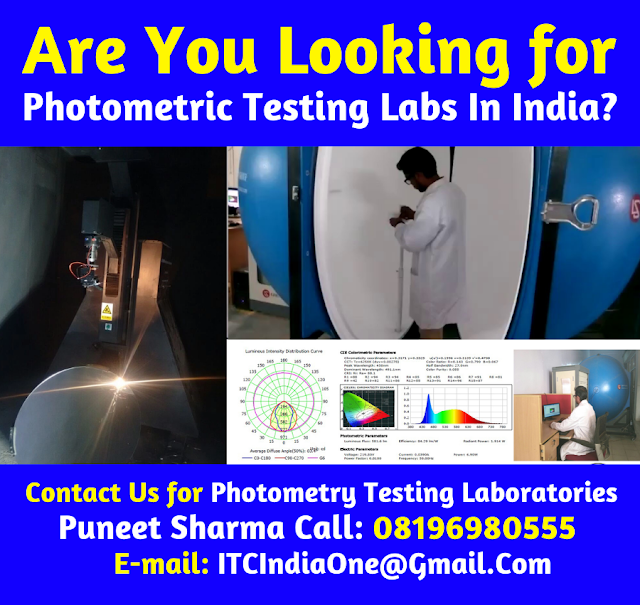 Photometry Testing Laboratory | Electrical Safety Testing Lab ITC India
