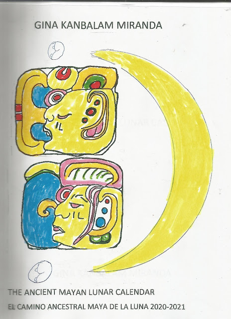 mayacron: calendario lunar Maya numero uno luna del templo Ix-haab 8 o ...