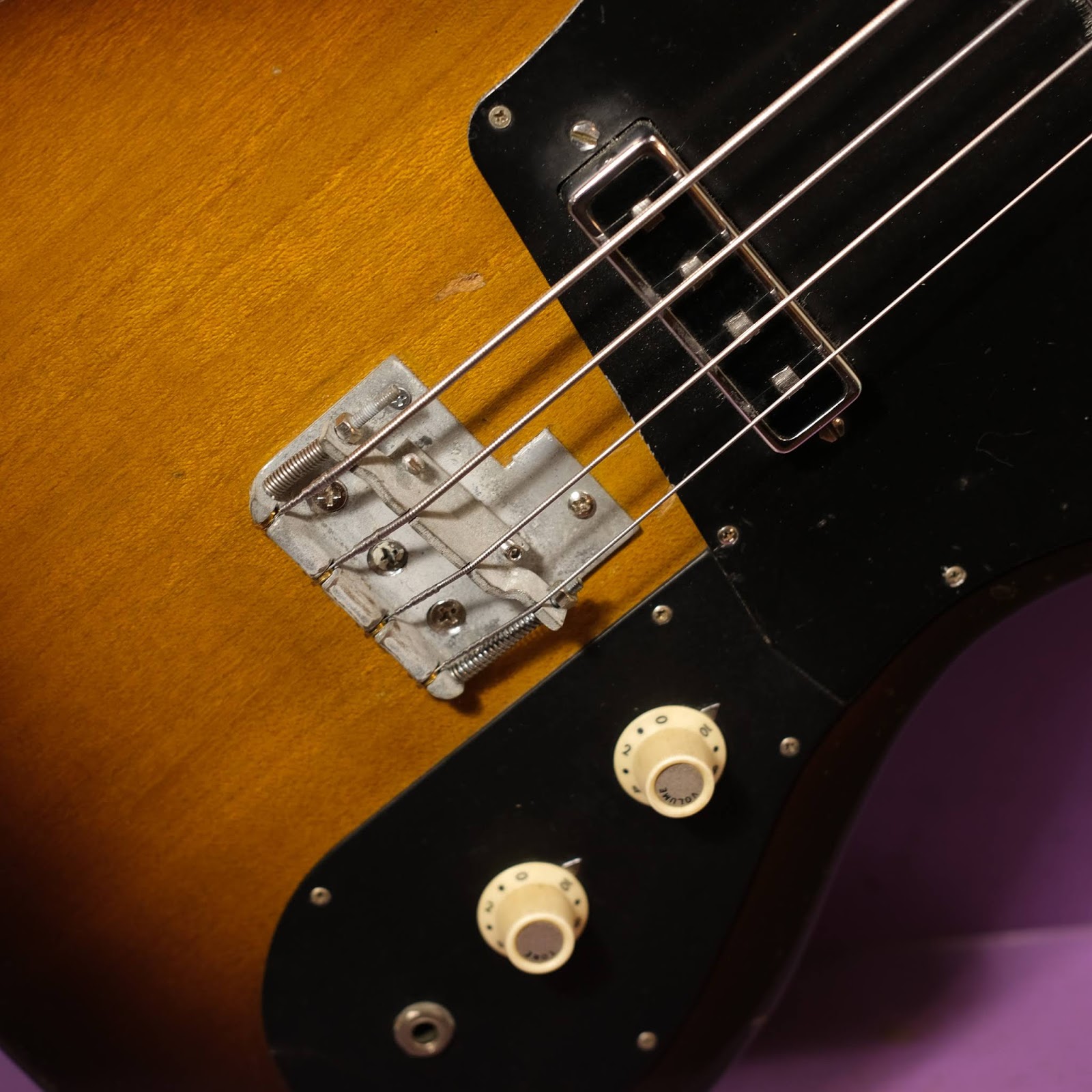 1960s Teisco EB-200 Electric Bass Guitar