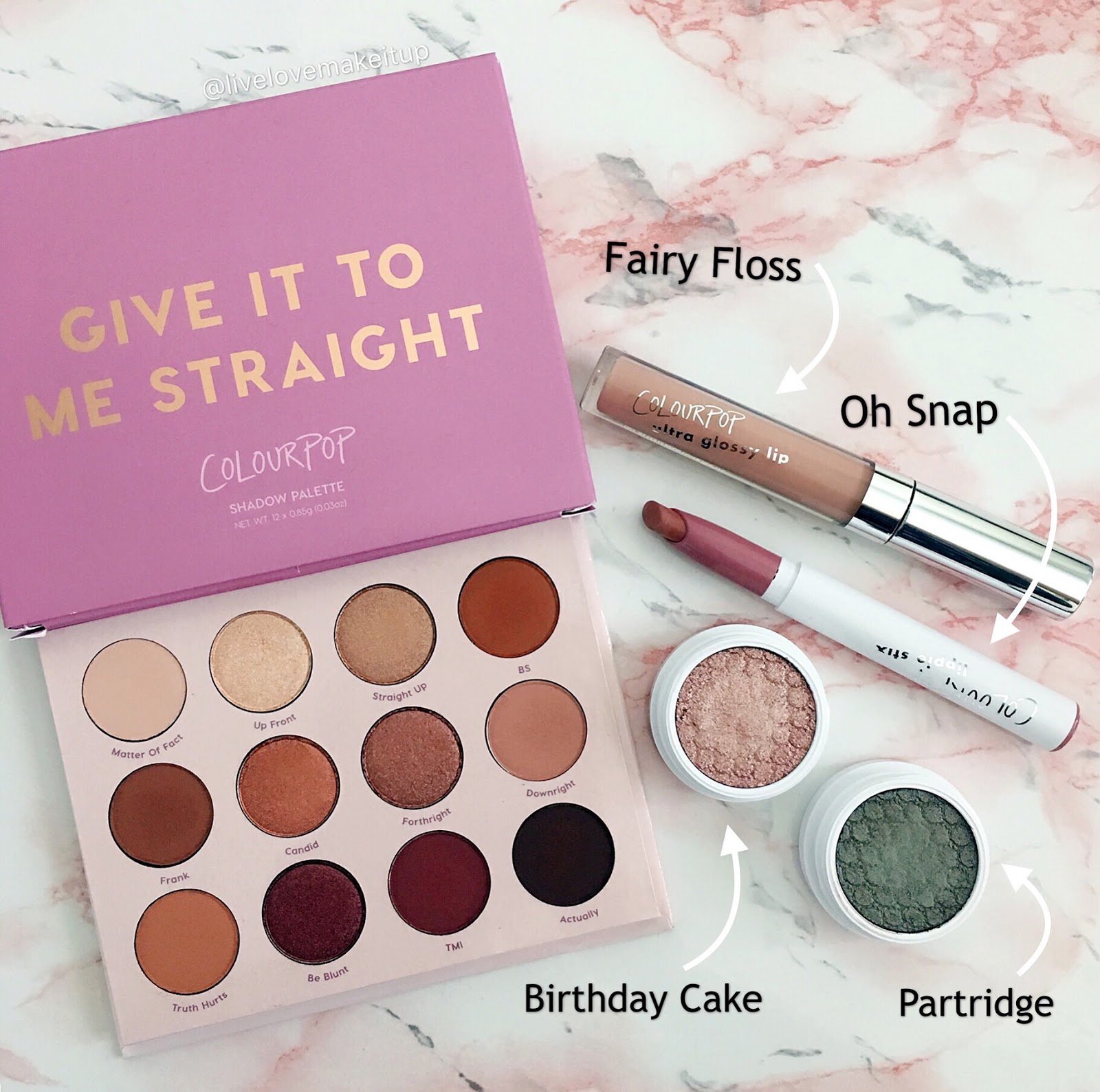 How To Glow: Colourpop Makeup: Eyeshadow Palettes, Lipsticks ...