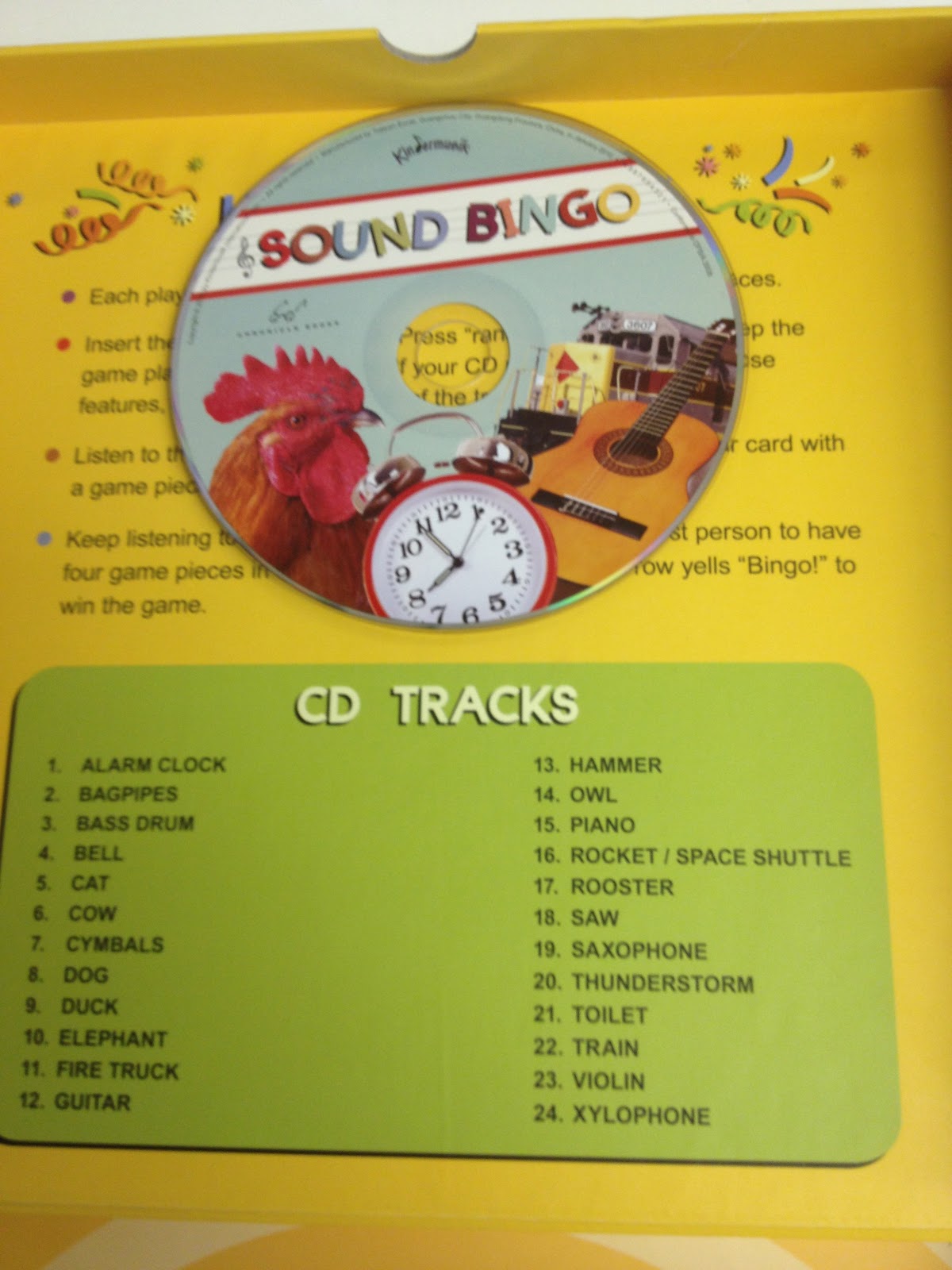 Sound Bingo - Autism Children