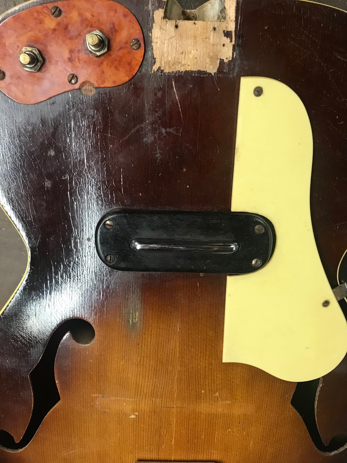 Vintage Pickguard Traces - S. Nathaniel Adams