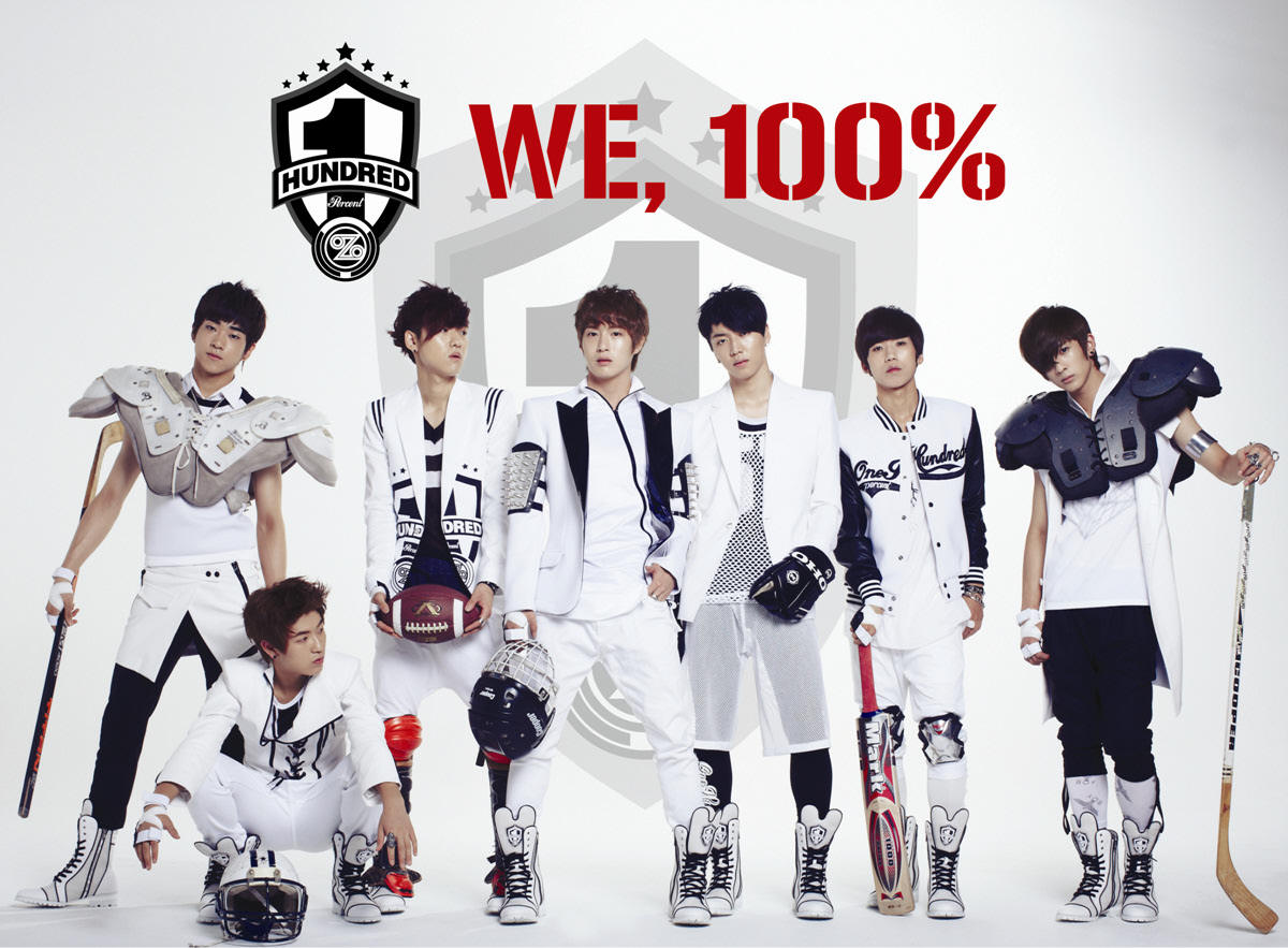 Kpop Lovers: 100% - 'We, 100%' 1st Mini Album