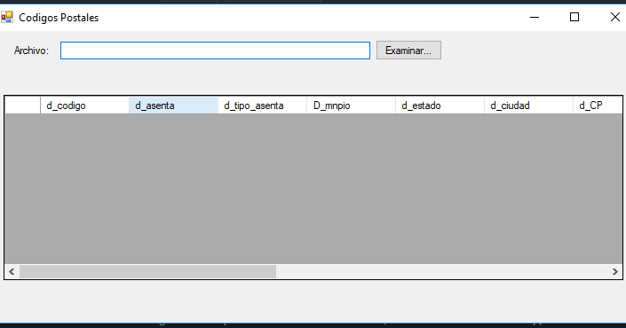 5.- Leer archivo con C#, uso de Split (Forms)