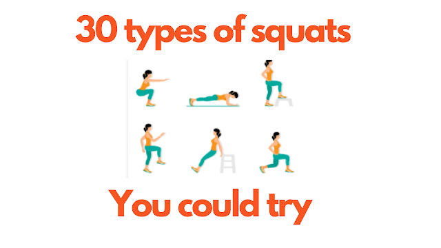 30 different types of squats you should try - VIGOUOR STROM