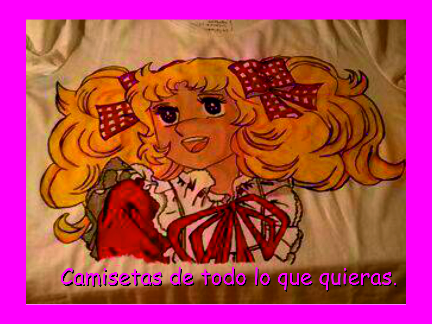 TRIKI TRAN TRAN ABALORIOS: CHIVIRITIS - CAMISETAS PINTADAS