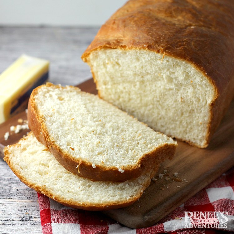 Soft White Bread Recipe | Renee's Kitchen Adventures