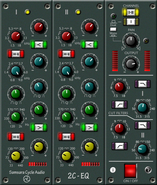 Samsara Cycle Audio: 2C-EQ Virtual EQ VST FREE