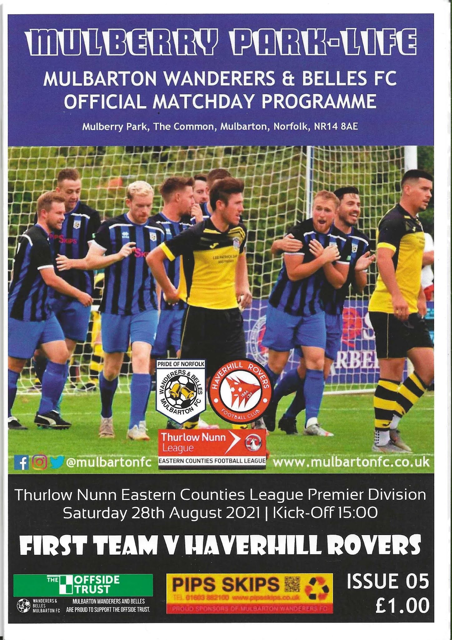 Pie and Mushy Peas: Mulbarton Wanderers FC