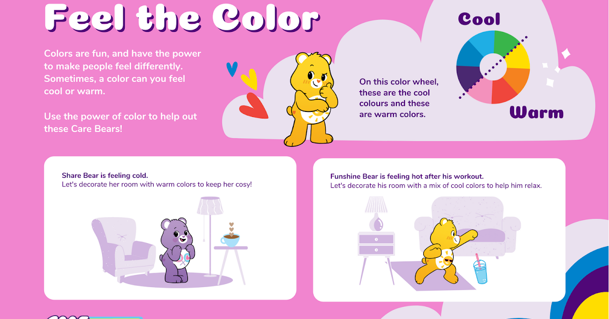 Collection of Care Bears templates exclusively available for Canva for ...