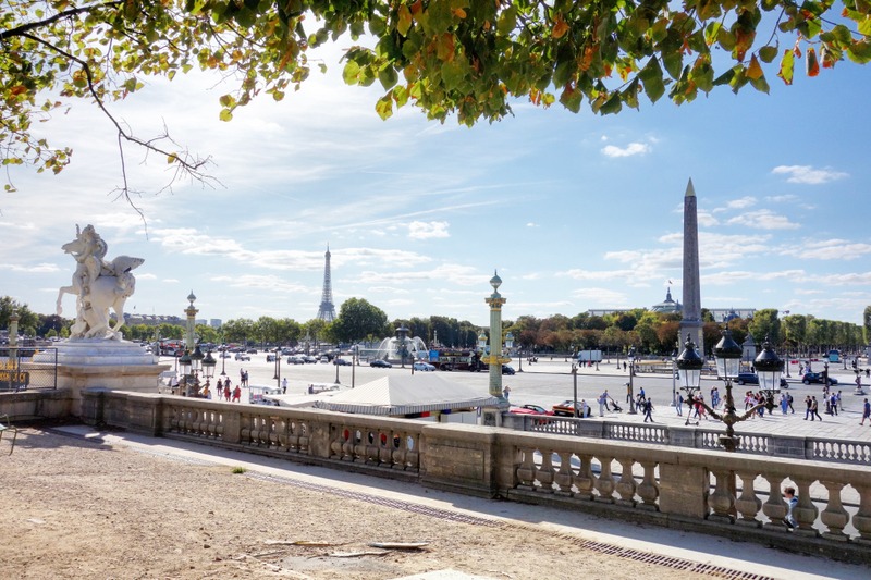 Paris : L'Obélisque de Louxor place de la Concorde, plus vieux monument ...