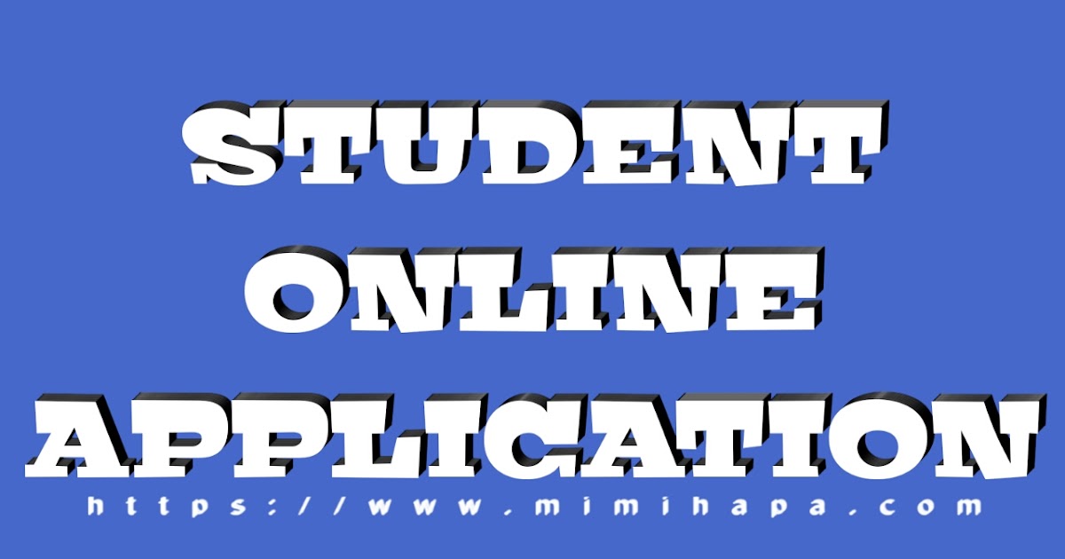 STUDENT ONLINE APPLICATION | CERTIFICATE AND DIPLOMA | SEPTEMBER INTAKE