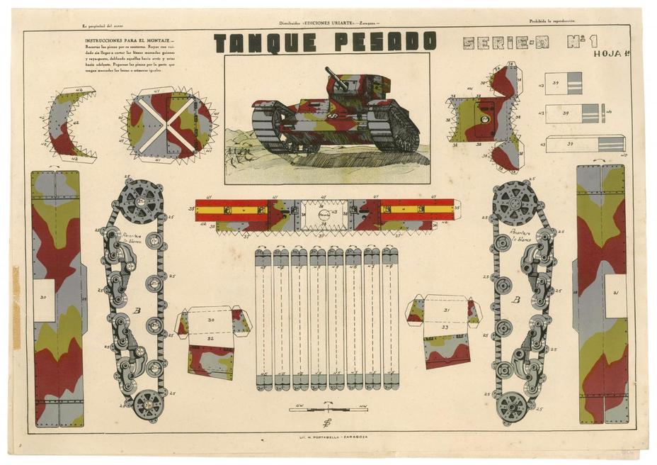 German Ww1 Tank Paper Models