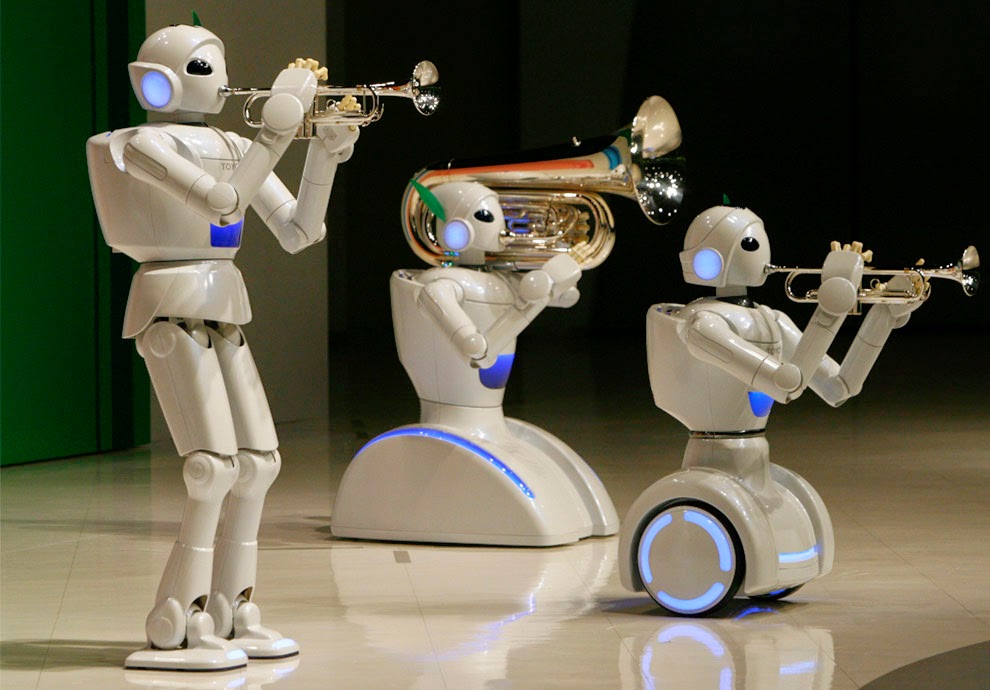funny absurd: robots