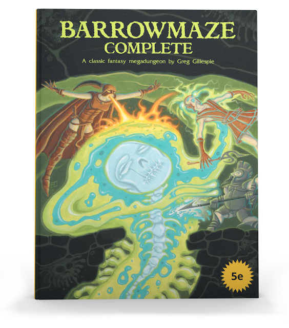 The Friendly Necromancer: #Blaugust2019 Day 3 -- Barrowmaze Delving on ...