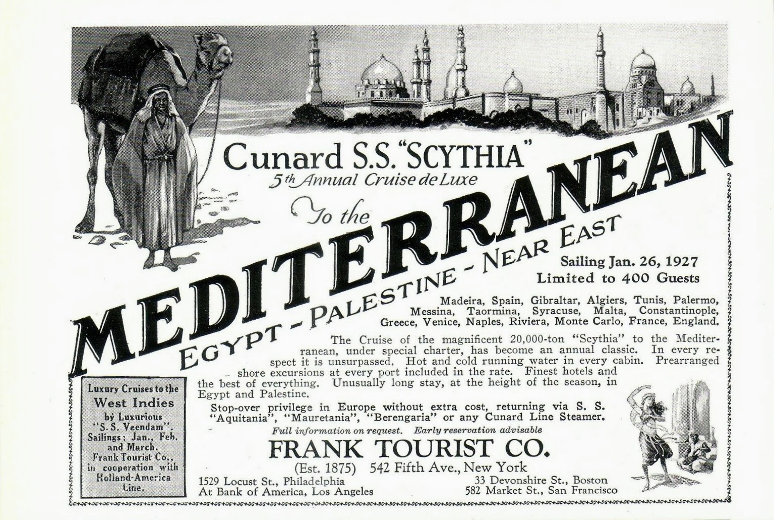 Wanted On Voyage: CUNARD'S OLD RELIABLE: R.M.S. SCYTHIA