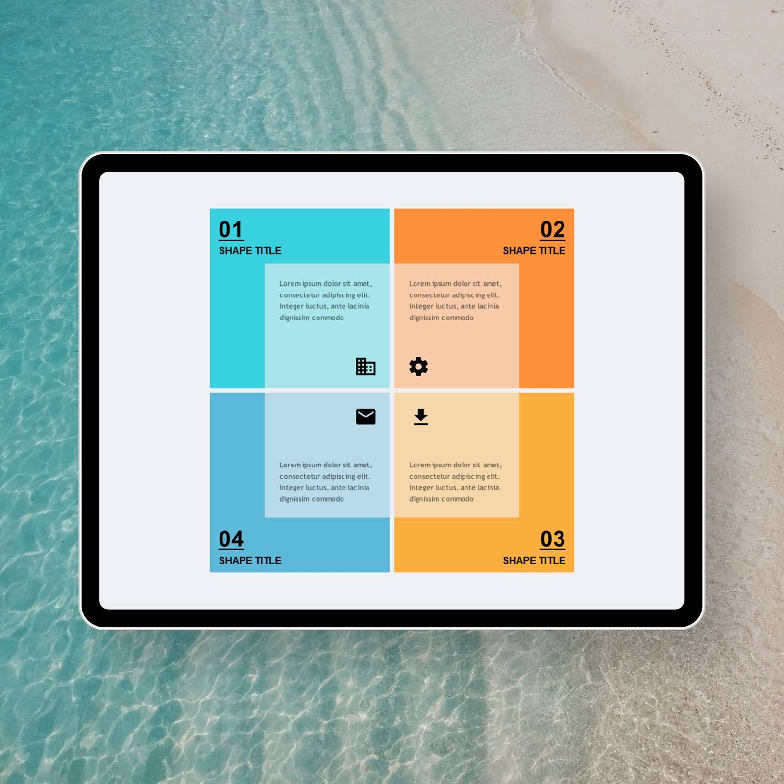 Square Overlay Expand PowerPoint Templates - PowerPoint Free