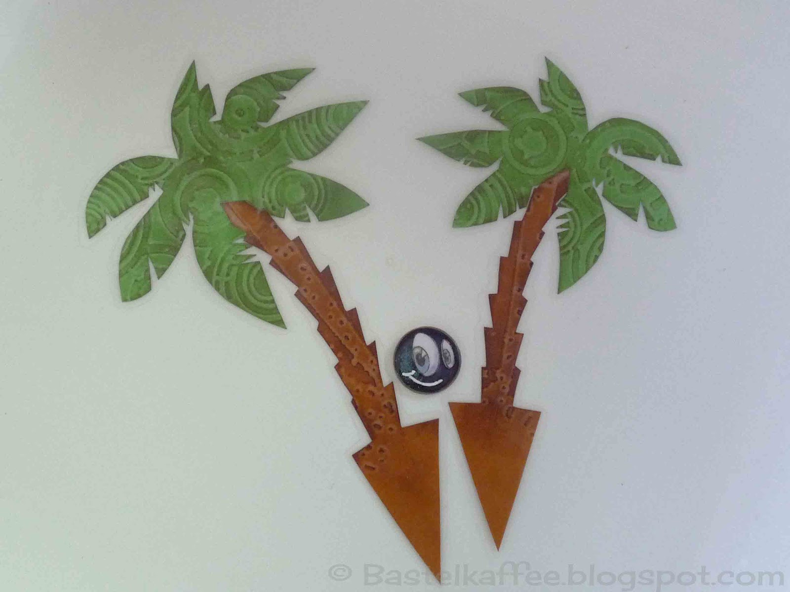 Bastelkaffee: Tortendeko - Palmen