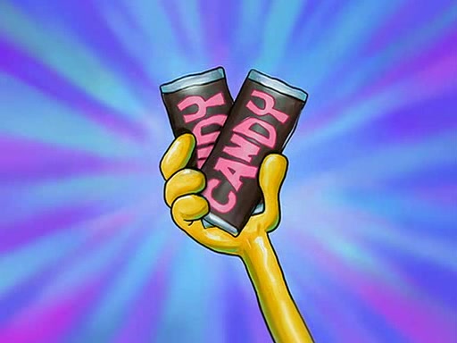 Cartoon Foods And Drinks: Spongebob - Chocolate Bars