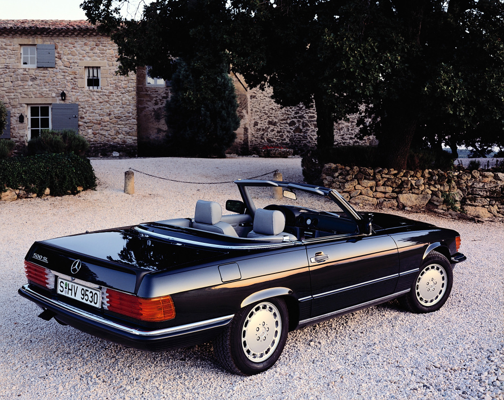 The Automobile and American Life: History of Mercedes-Benz R 107, 1971-1989