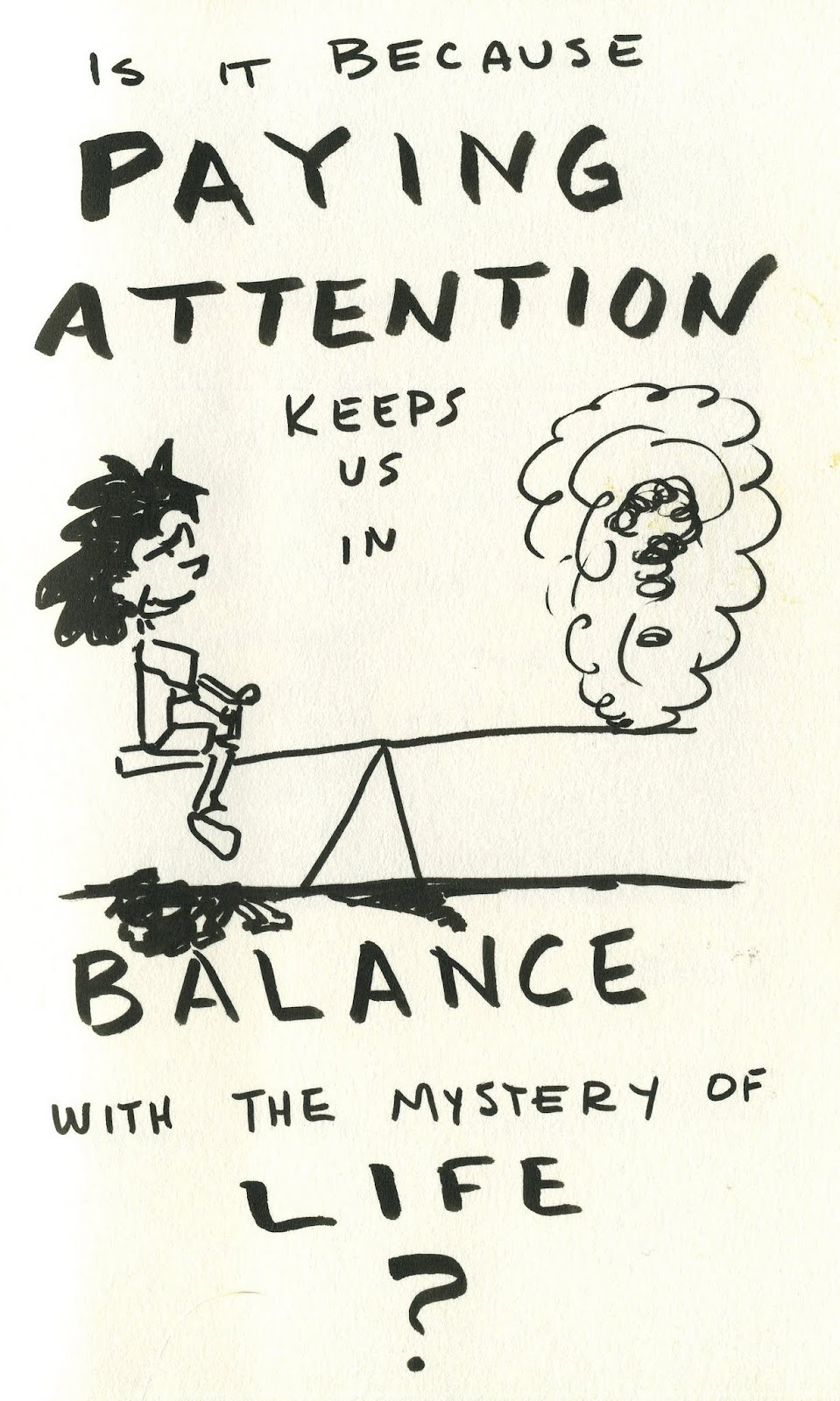 Scribbling With Spirit: Scribbling Questions and Contemplations