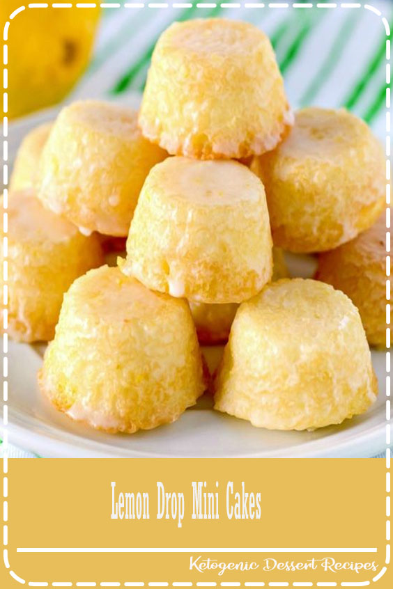 Lemon Drop Mini Cakes - Best Food For Dinner