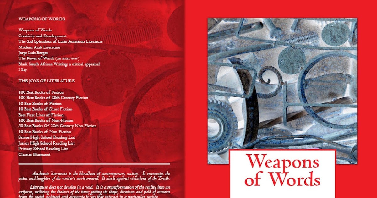 WEAPONS OF WORDS: WEAPONS OF WORDS