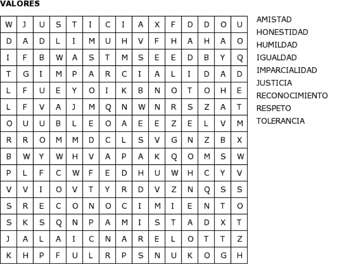 Valores Sopa De Letras - vrogue.co Valores Sopa De Letras - vrogue.co