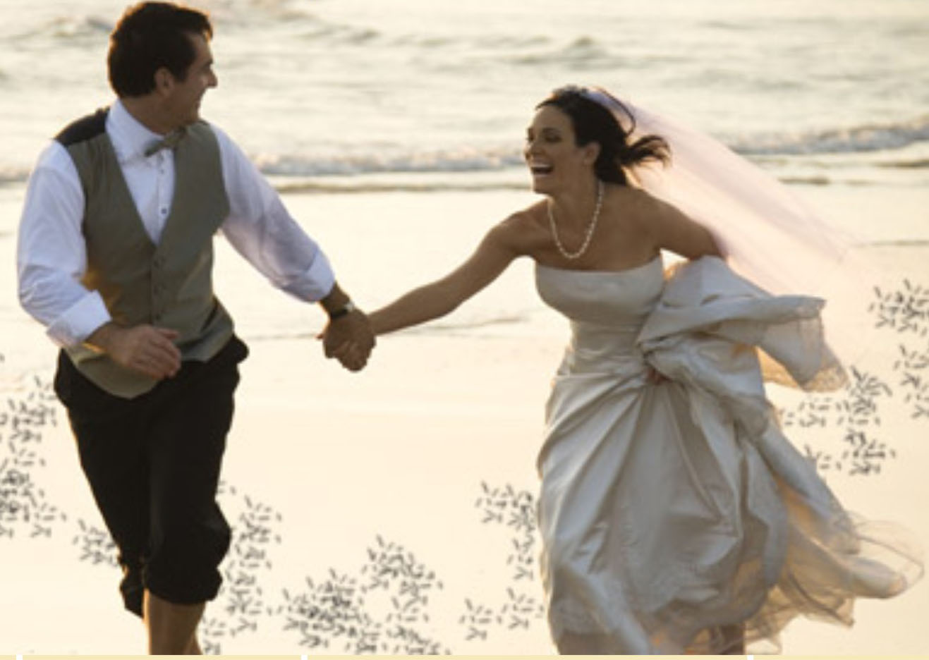 Fotos de novios en la playa - Imagui