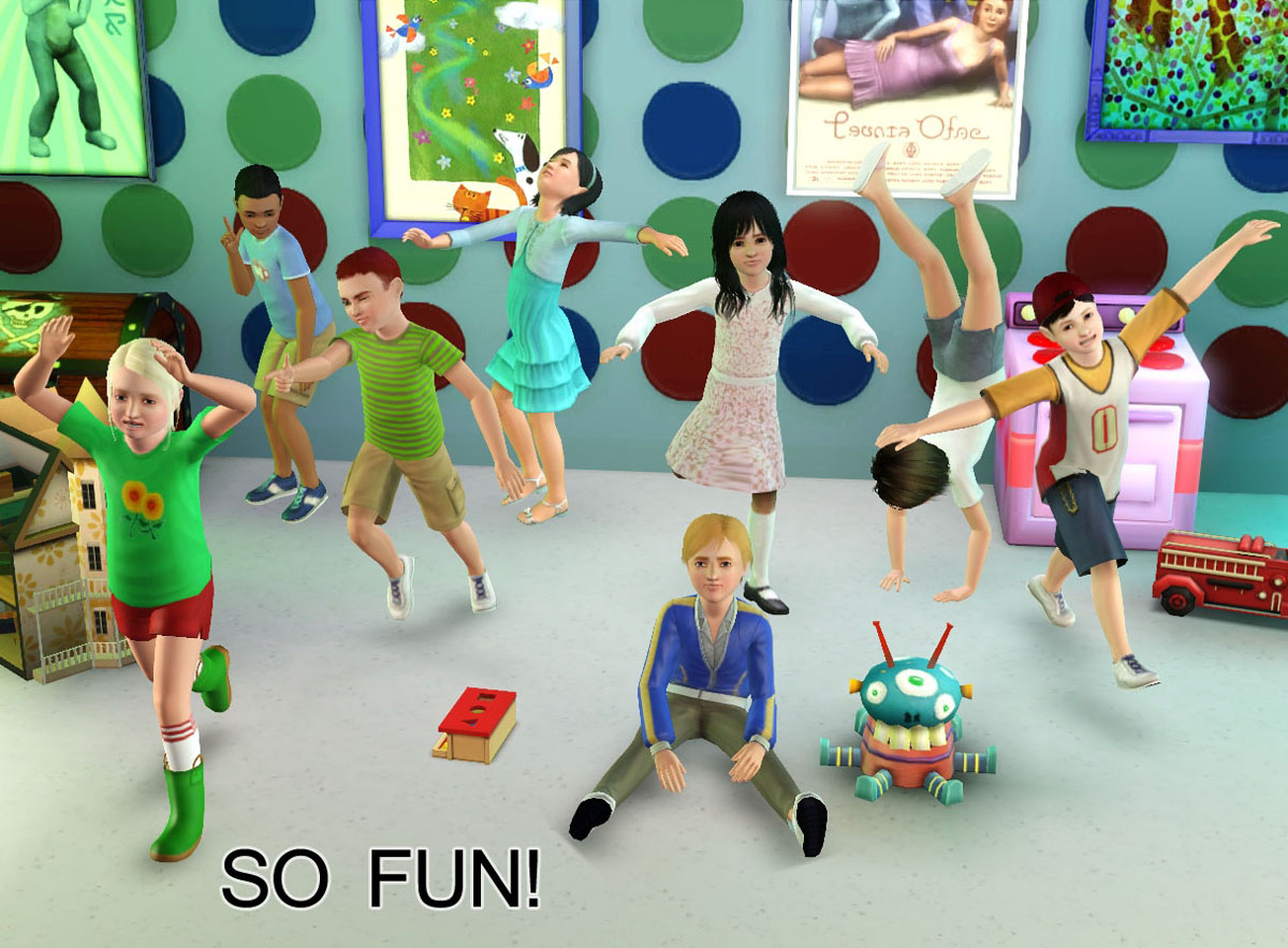 My Sims 3 Blog: Fun Kid Pose Pack - for your playful wee ones! by traelia